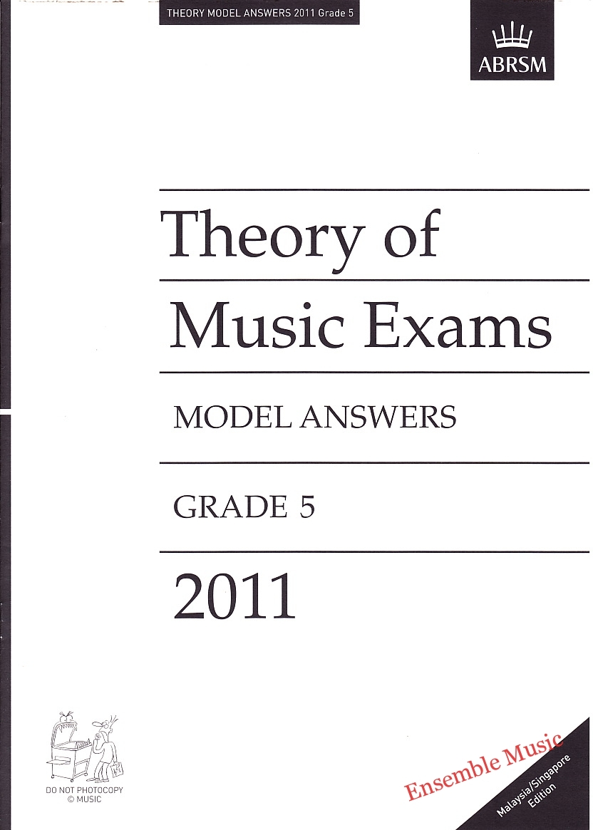 Music Theory Past Papers 2011 Grade 5 Model Answers - Ensemble Music