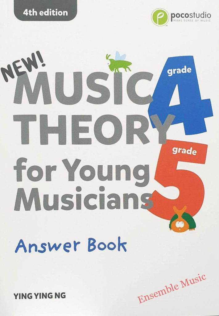 Music Theory for Young Musicians (4th Edition) Answer Book Grade 4 & 5 ...